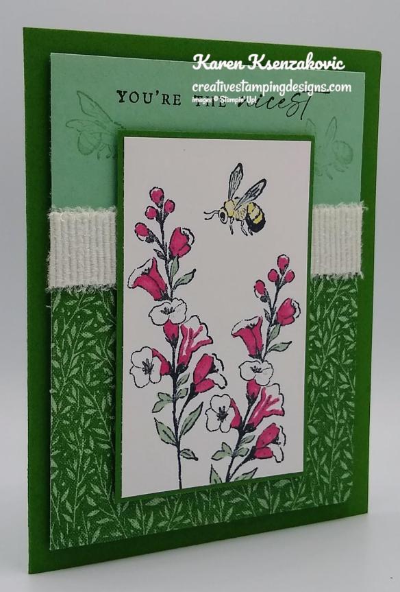 Stampin’ Up! Honeybee Home CAS Sneak Peek | Creative Stamping Designs
