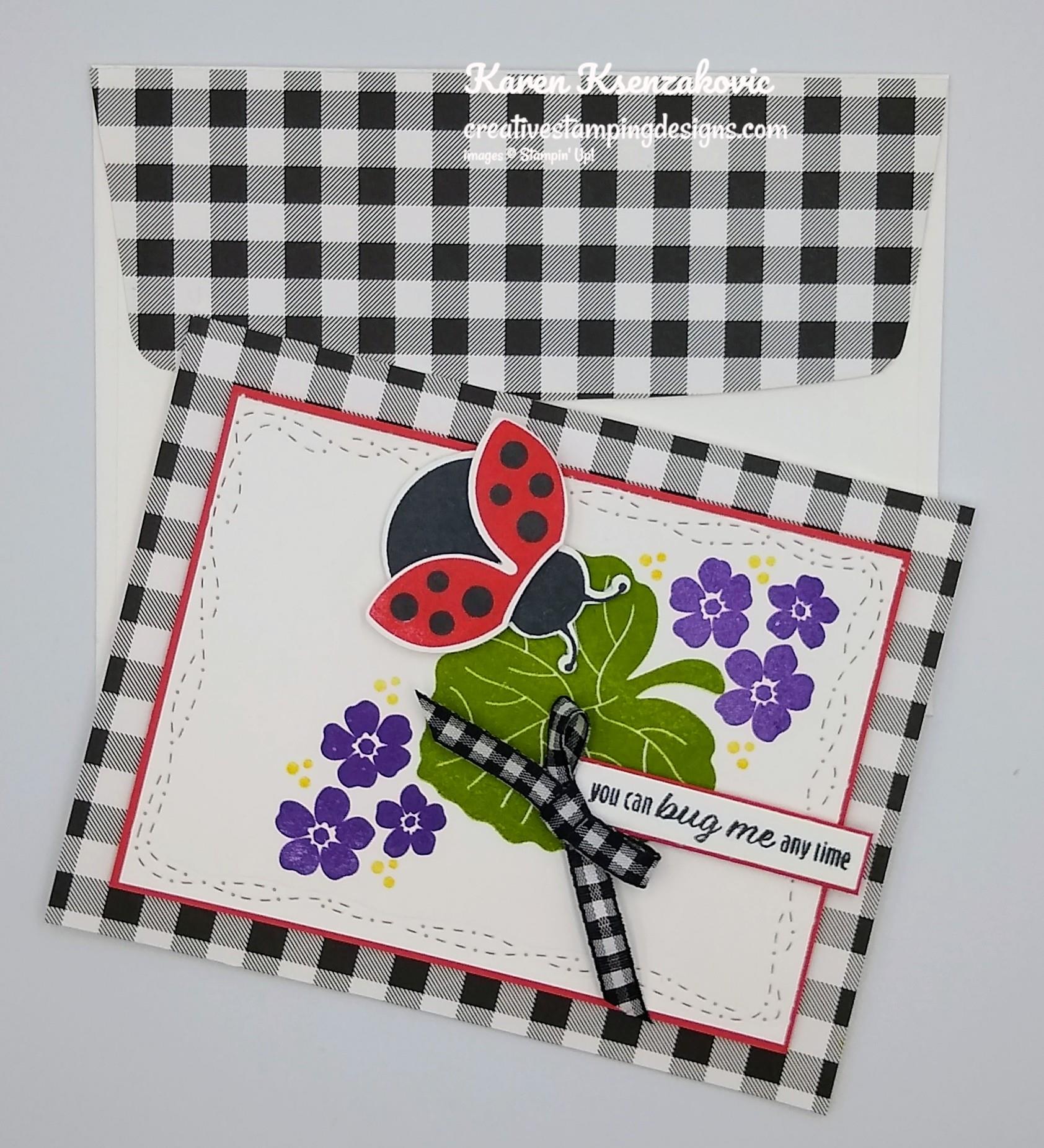 Stampin’ Up! Hello Ladybug | Creative Stamping Designs