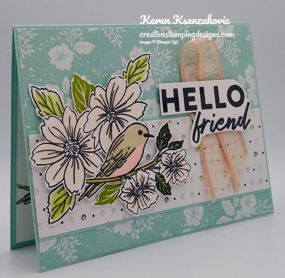Stampin’ Up! Friendly Hello for The Happy Inkin’ Thursday Blog Hop ...