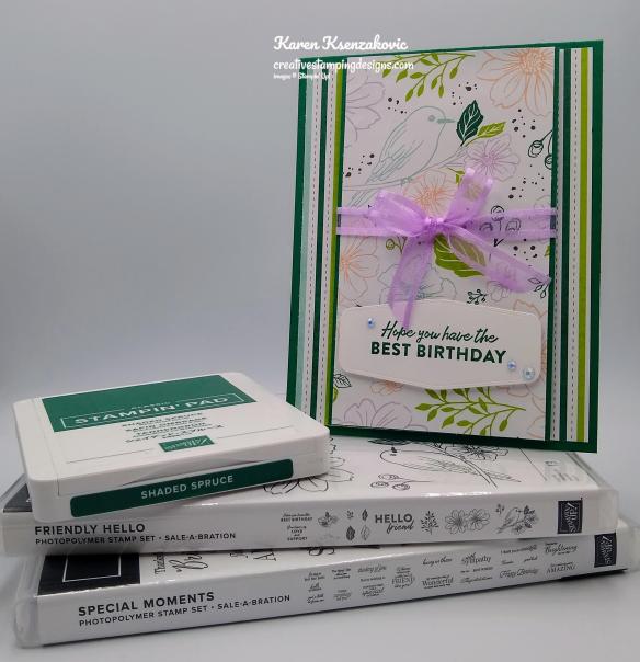 Friendly Hello | Creative Stamping Designs