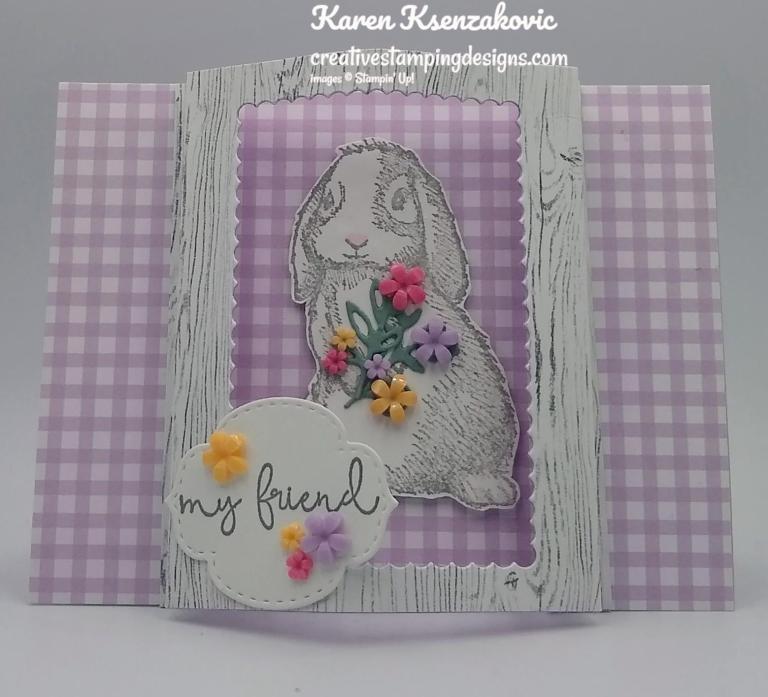 Stampin’ Up! Easter Friends for Fun Fold Friday with Video Tutorial ...