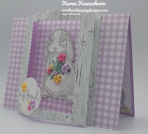 Stampin’ Up! Easter Friends for Fun Fold Friday with Video Tutorial ...