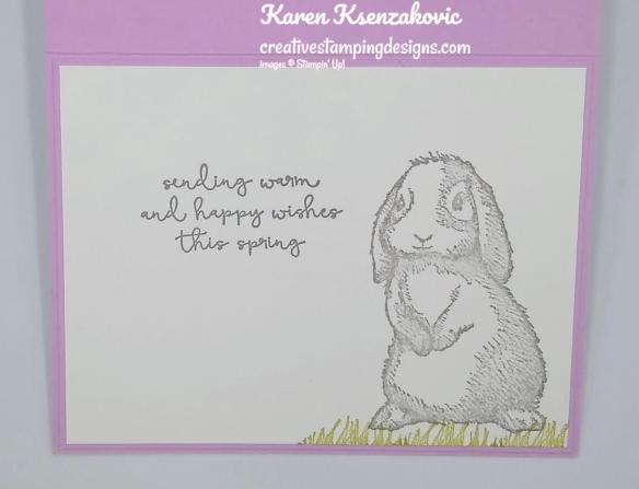 Stampin’ Up! Easter Friends for Fun Fold Friday with Video Tutorial ...