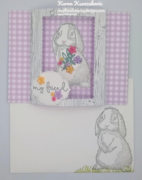 Stampin’ Up! Easter Friends for Fun Fold Friday with Video Tutorial ...