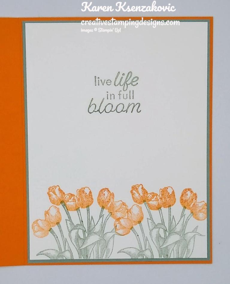 Stampin’ Up! Flowering Rain Boots | Creative Stamping Designs