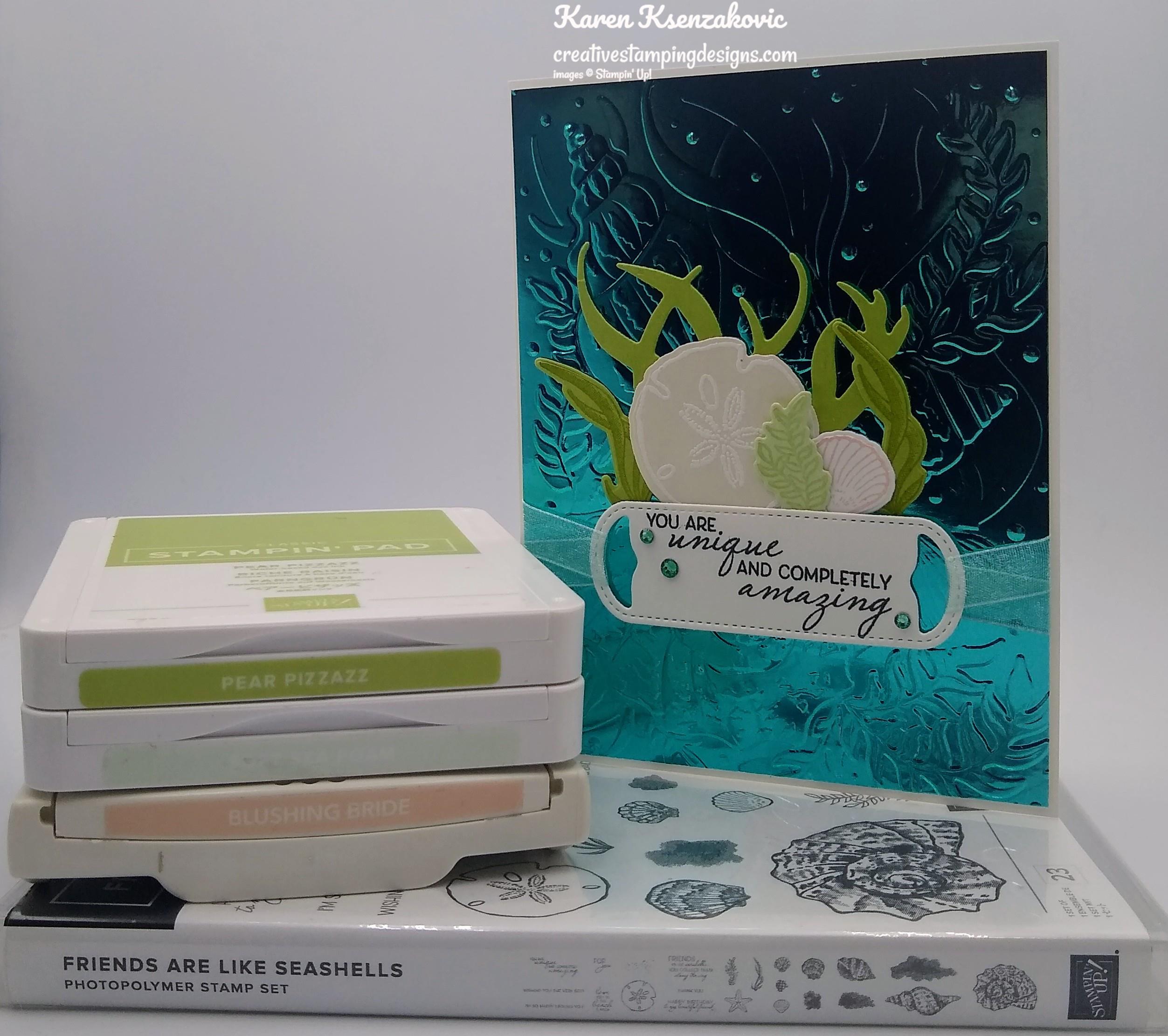 Seaside Shells Dies | Creative Stamping Designs