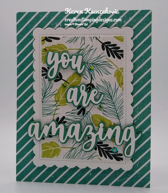 Stampin’ Up! Amazing Artfully Layered | Creative Stamping Designs