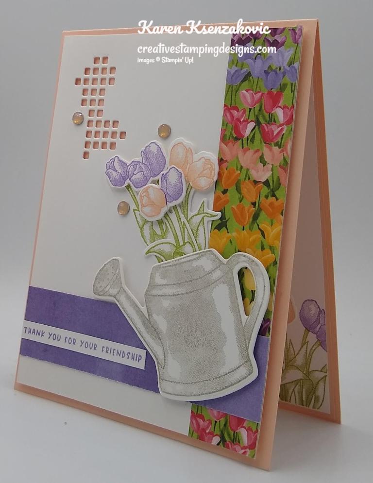 Stampin’ Up! Flowering Rain Boots | Creative Stamping Designs