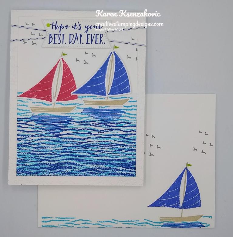 Gentle Waves | Creative Stamping Designs