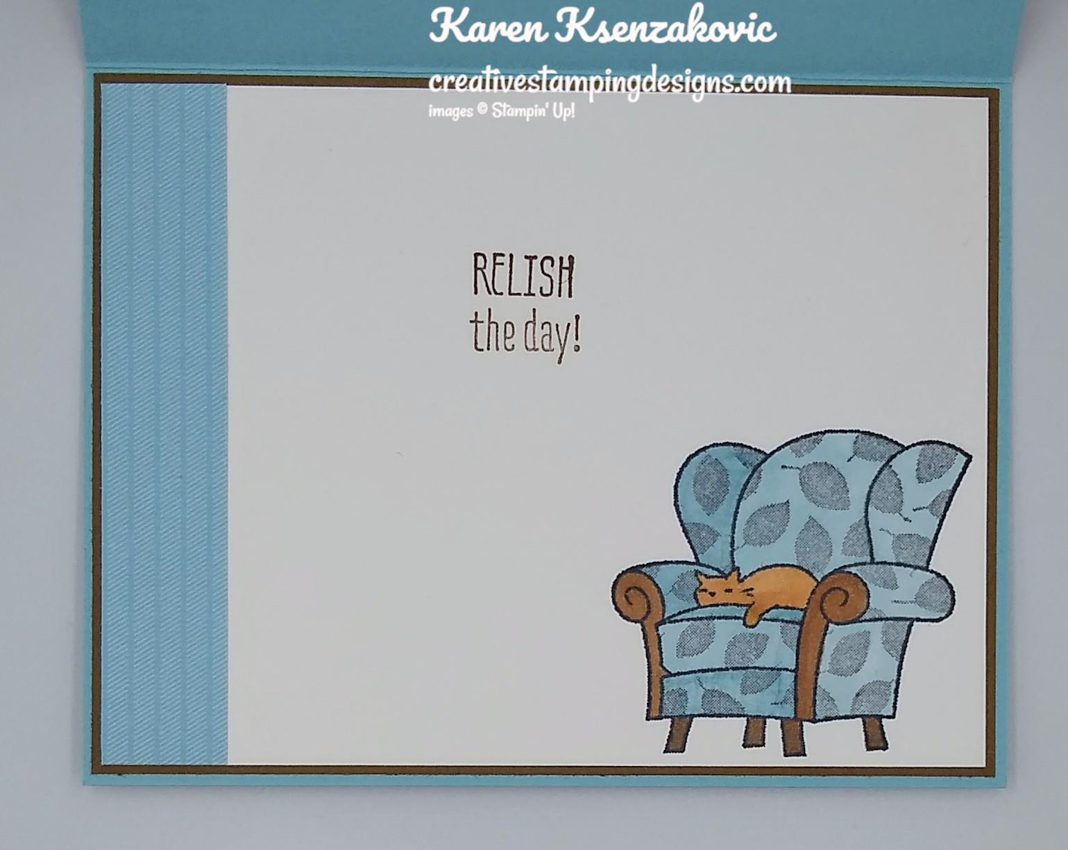 Stampin’ UP! Sit Stay Relax | Creative Stamping Designs