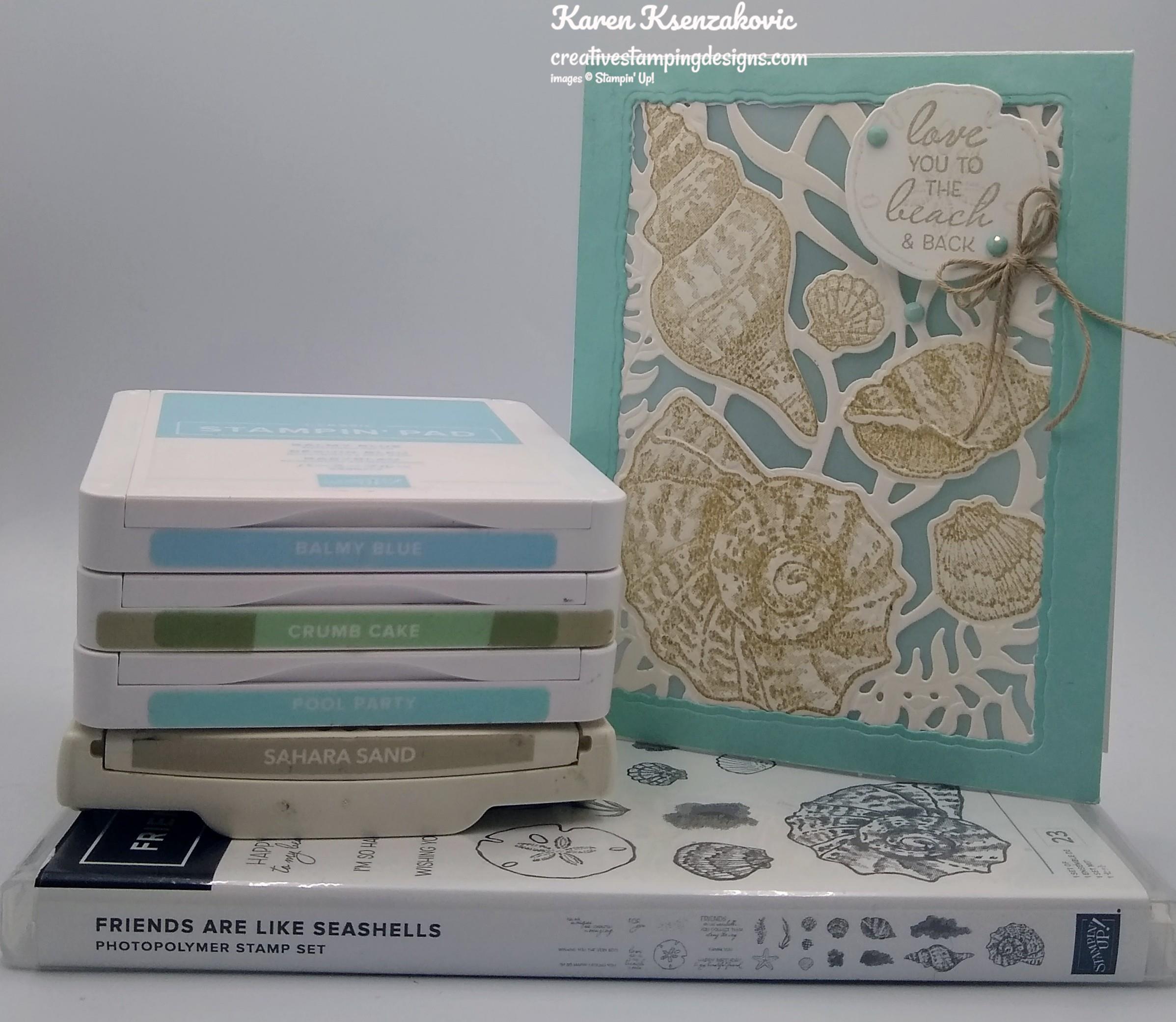 Stampin’ Up! Friends Are Like Seashells for The Card Concepts ...