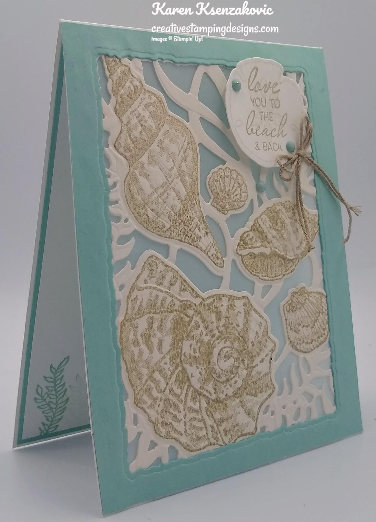 Seaside Shells Dies | Creative Stamping Designs