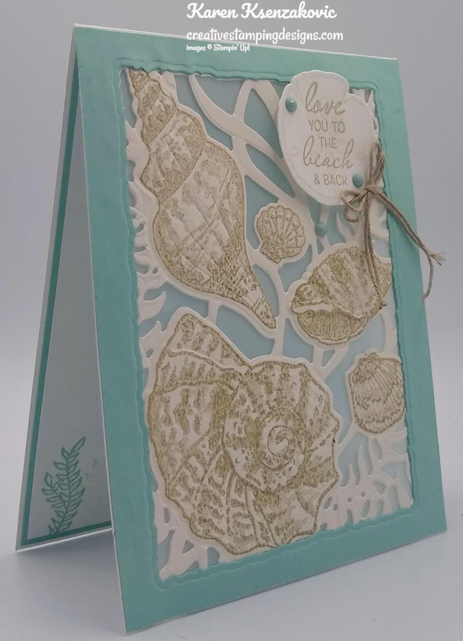 Seaside Shells Dies | Creative Stamping Designs