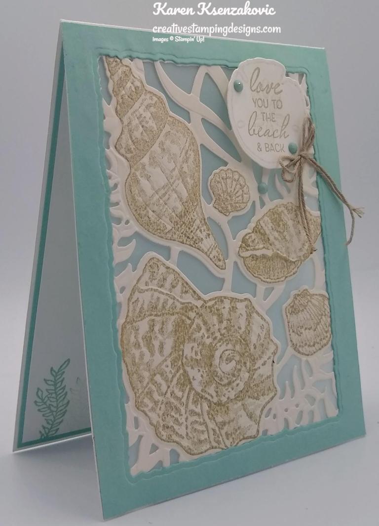 Stampin’ Up! Friends Are Like Seashells for The Card Concepts ...