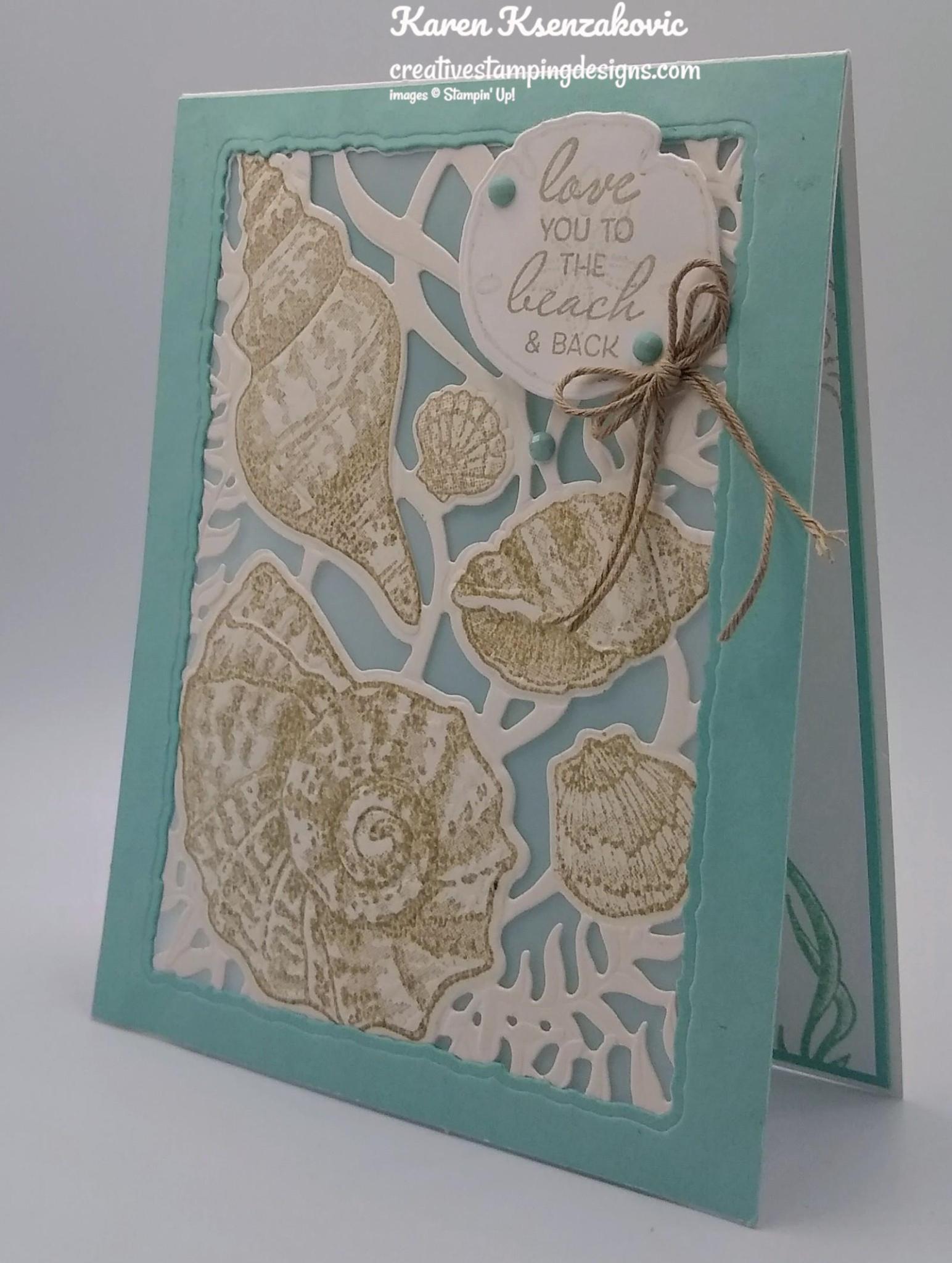 Seaside Shells Dies | Creative Stamping Designs