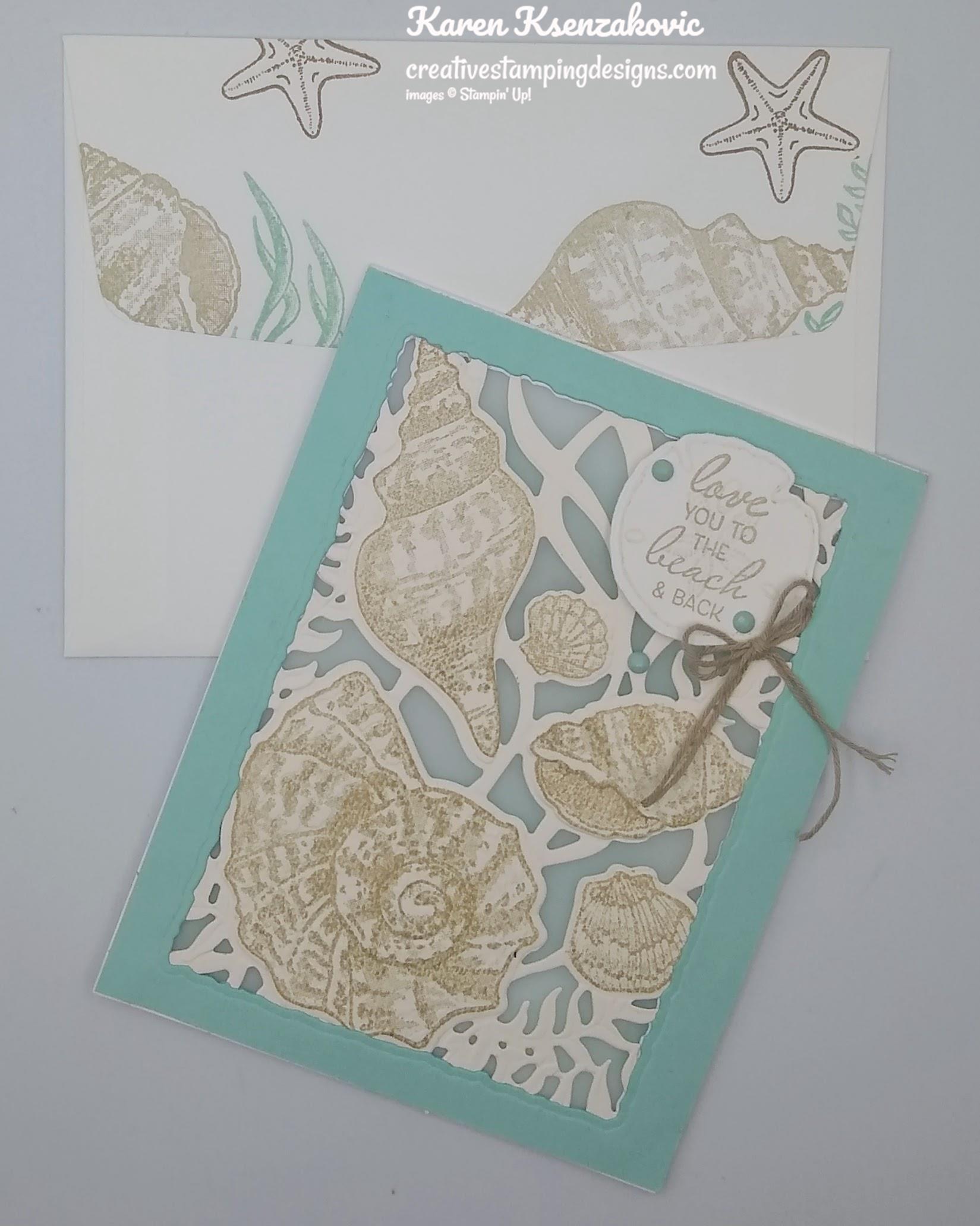 Seaside Shells Dies | Creative Stamping Designs