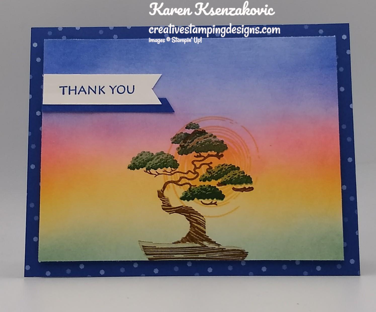 Stampin’ Up! Treasured Kindness CAS | Creative Stamping Designs