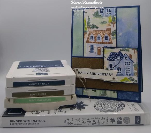 Stampin’ Up! Ringed With Nature Layered Anniversary | Creative Stamping ...