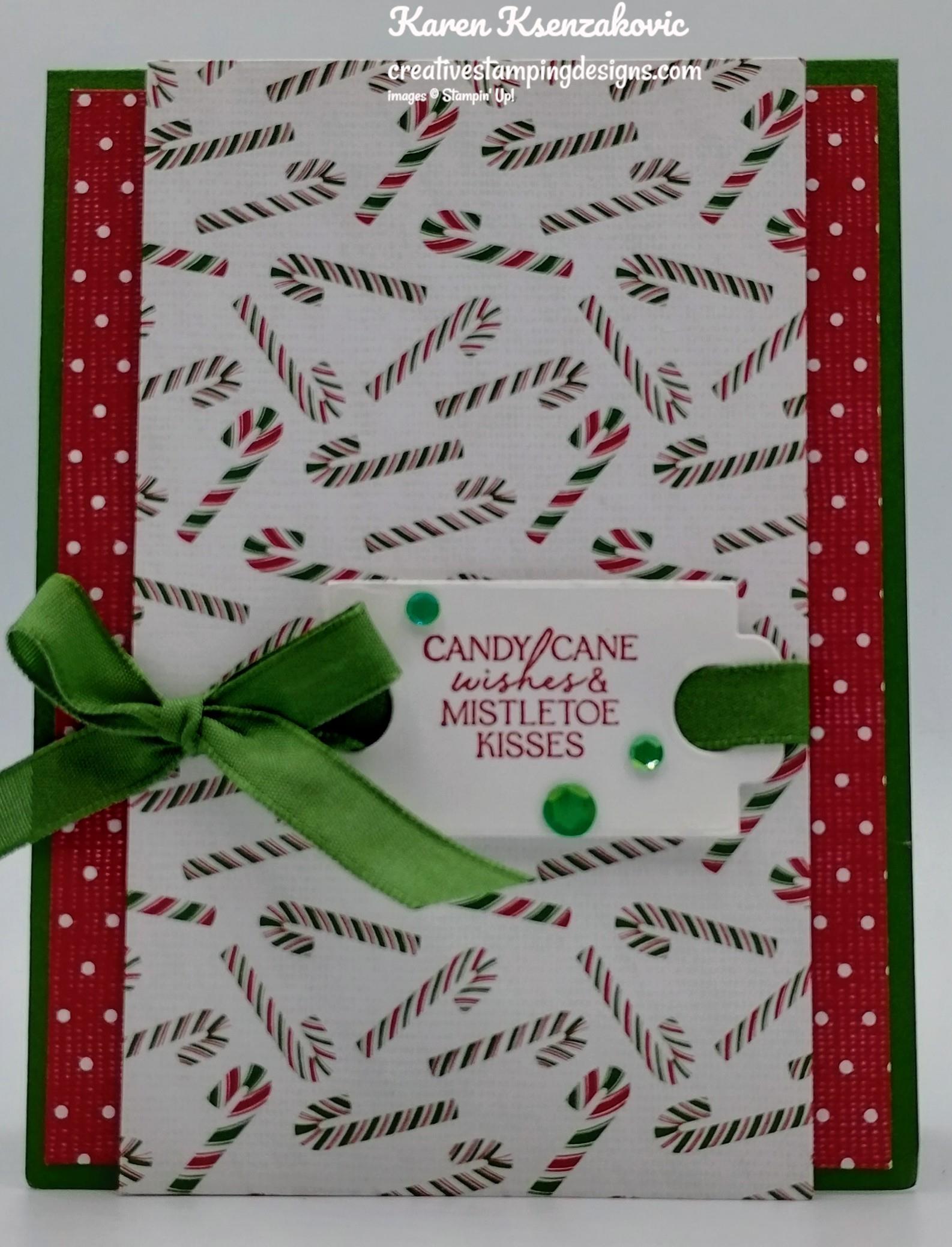 Stampin’ Up! Sweet Candy Canes | Creative Stamping Designs