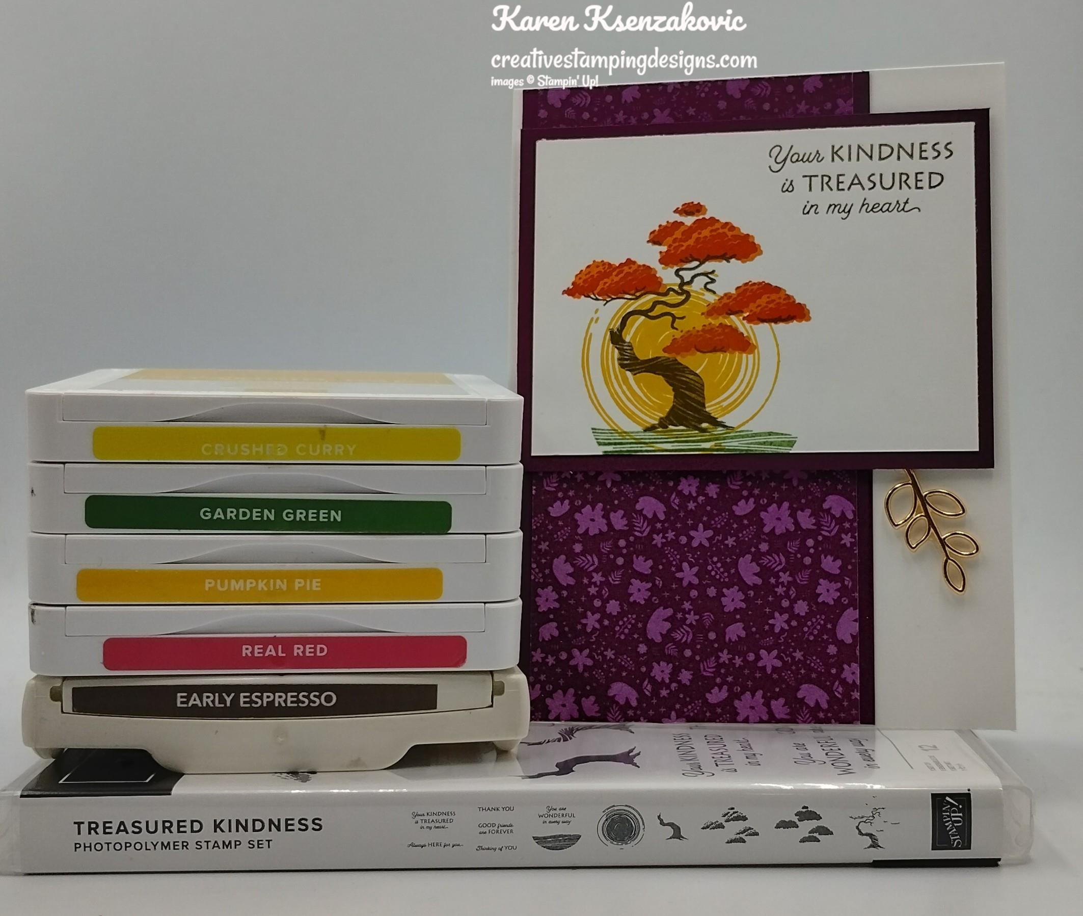 Stampin’ Up! Treasured Kindness for The Happy Inkin’ Thursday Blog Hop ...