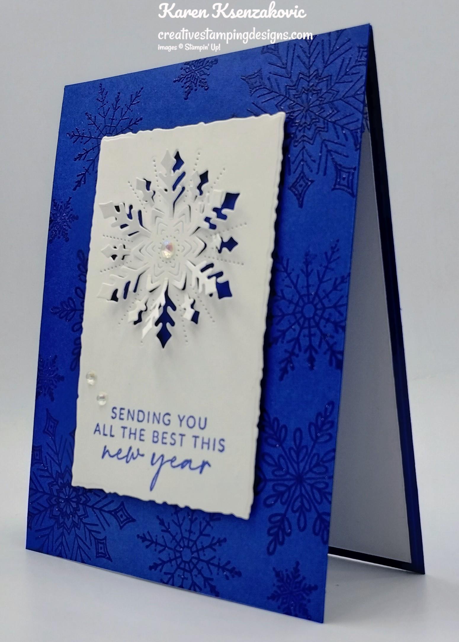 Stampin’ Up! Joyful Flurry for The Happy Inkin’ Thursday Blog Hop ...