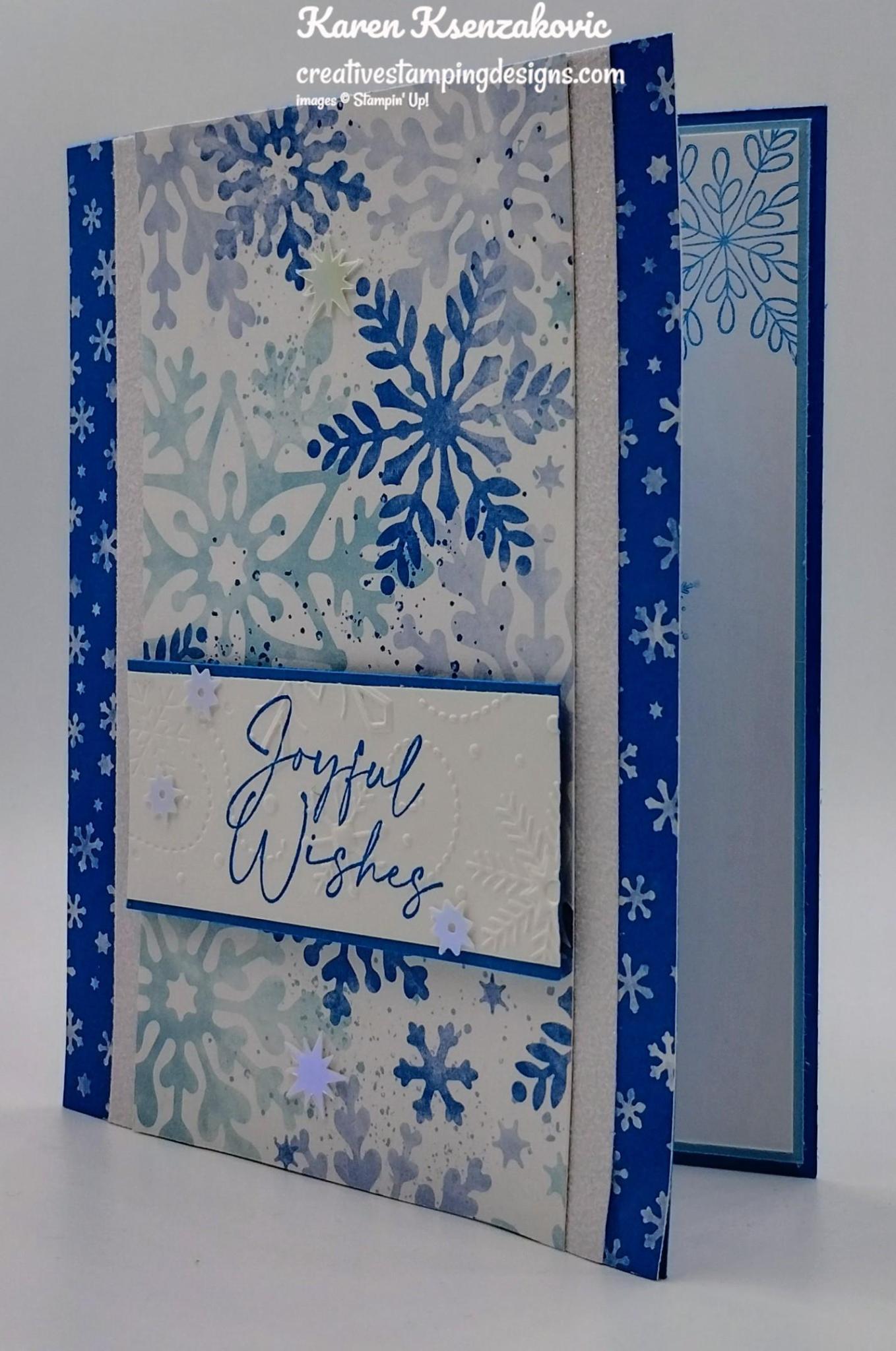 Stampin’ Up! Joyful Flurry for The Happy Inkin’ Thursday Blog Hop ...
