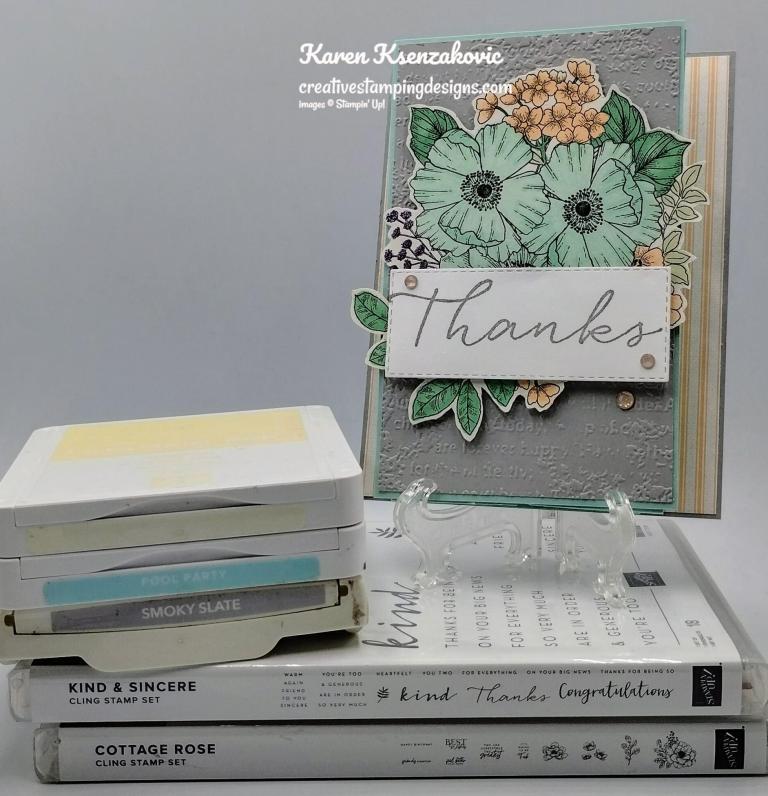 Stampin’ Up! Kind & Sincere for Fun Fold Friday | Creative Stamping Designs