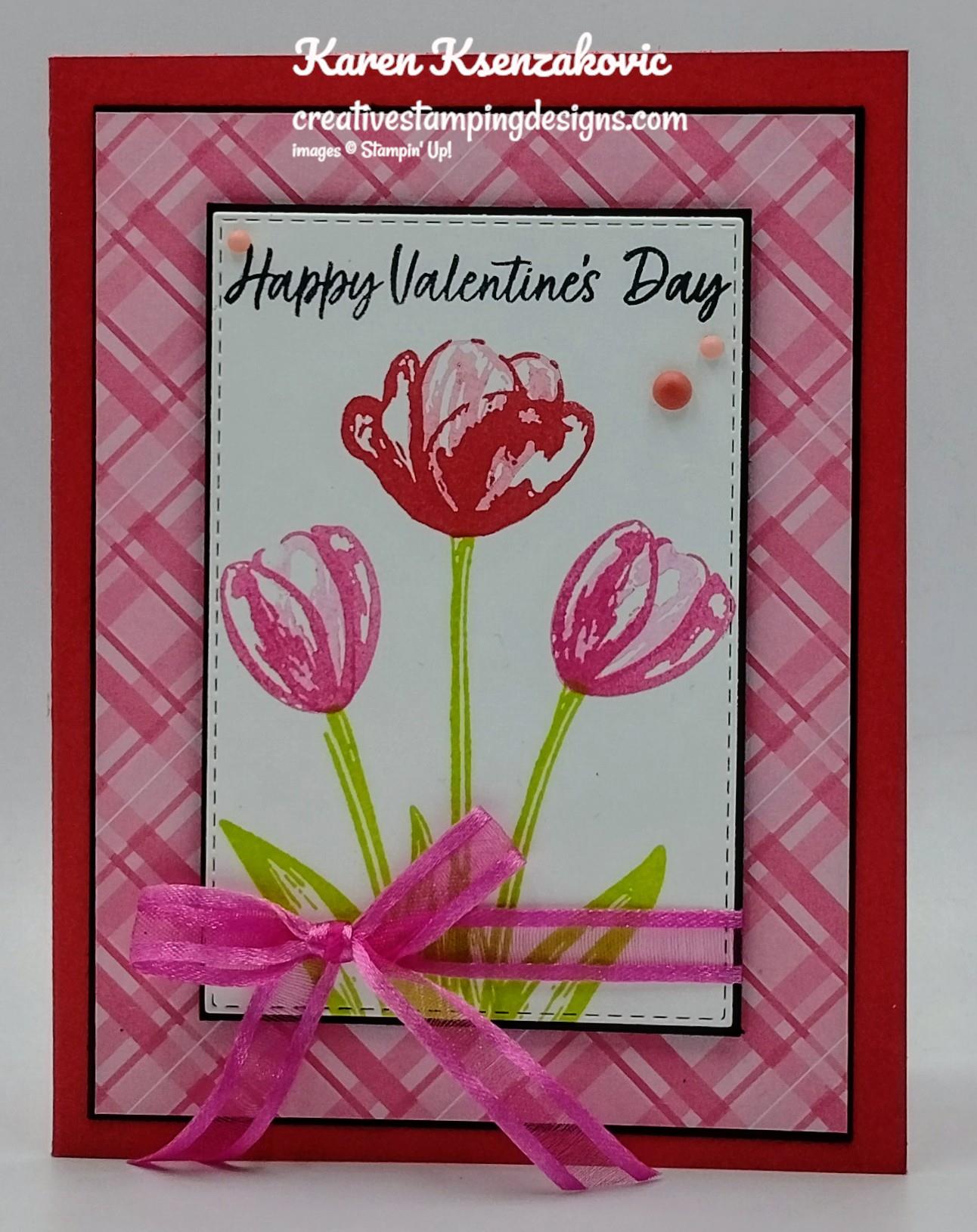 Stampin’ Up! Flowering Tulips for The Card Concepts | Creative Stamping ...