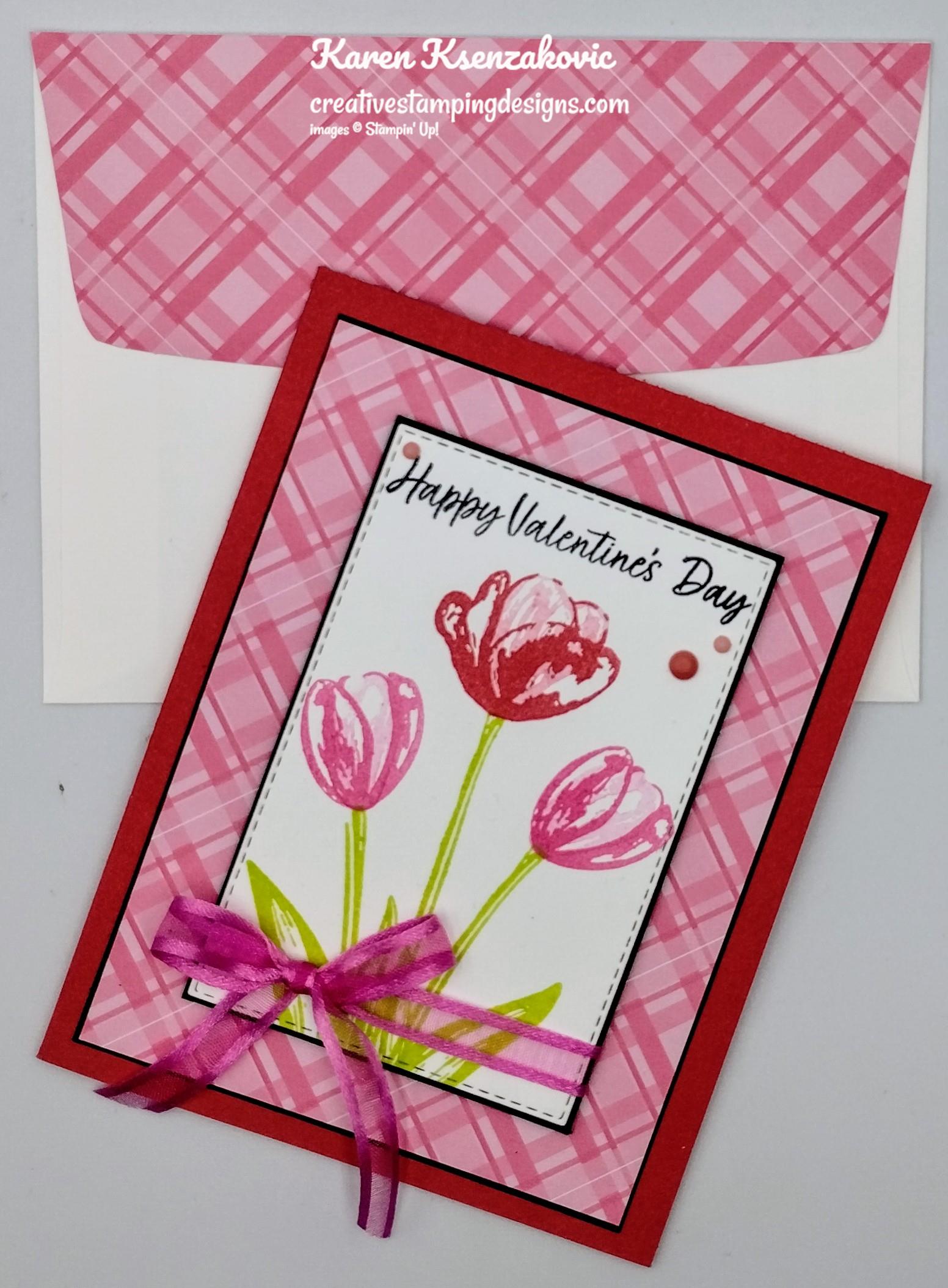 Stampin’ Up! Flowering Tulips for The Card Concepts | Creative Stamping ...