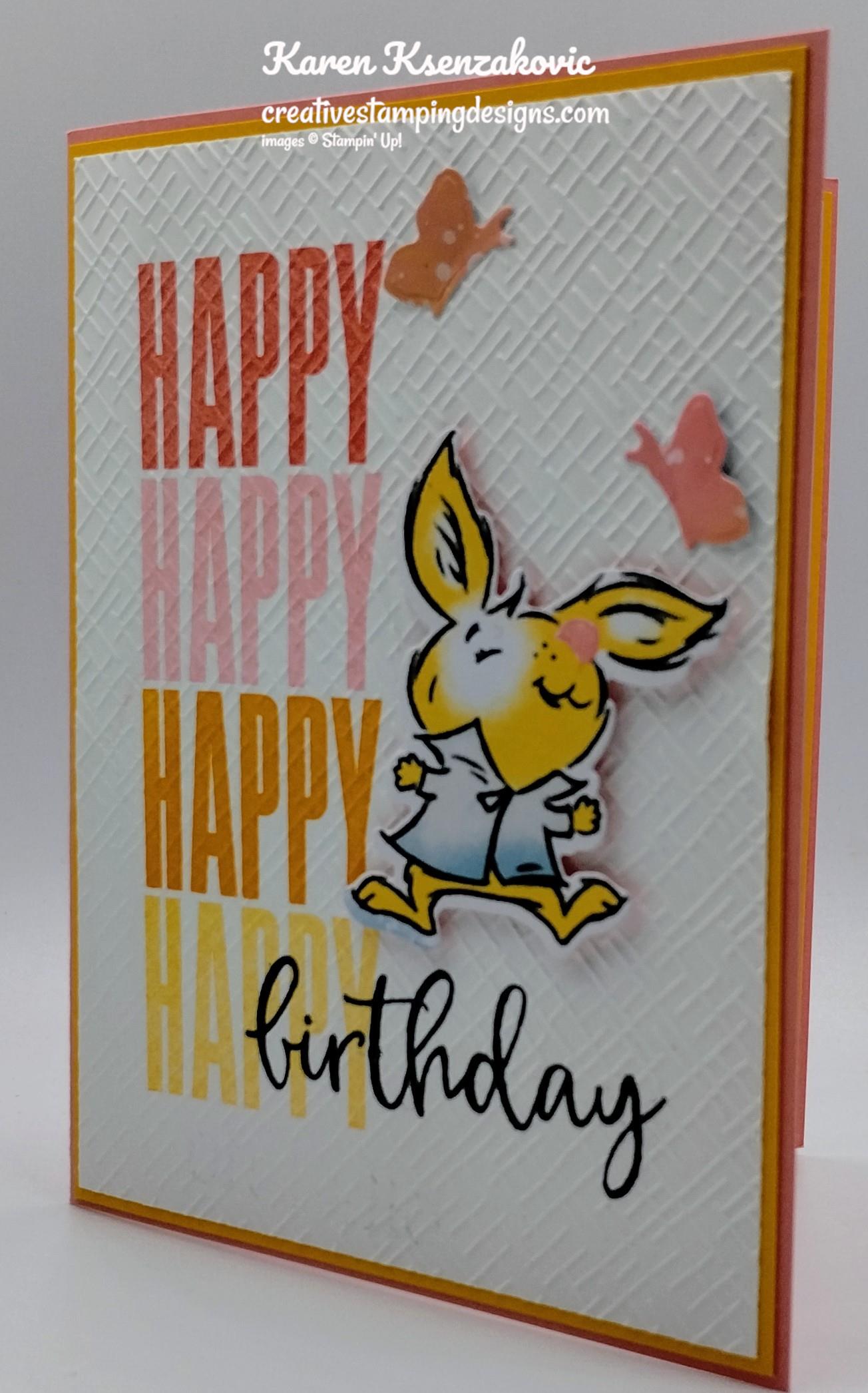 Stampin’ Up! Biggest Wish Bunny | Creative Stamping Designs