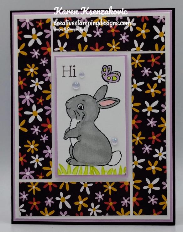 Stampin’ Up! Easter Bunny Hi | Creative Stamping Designs