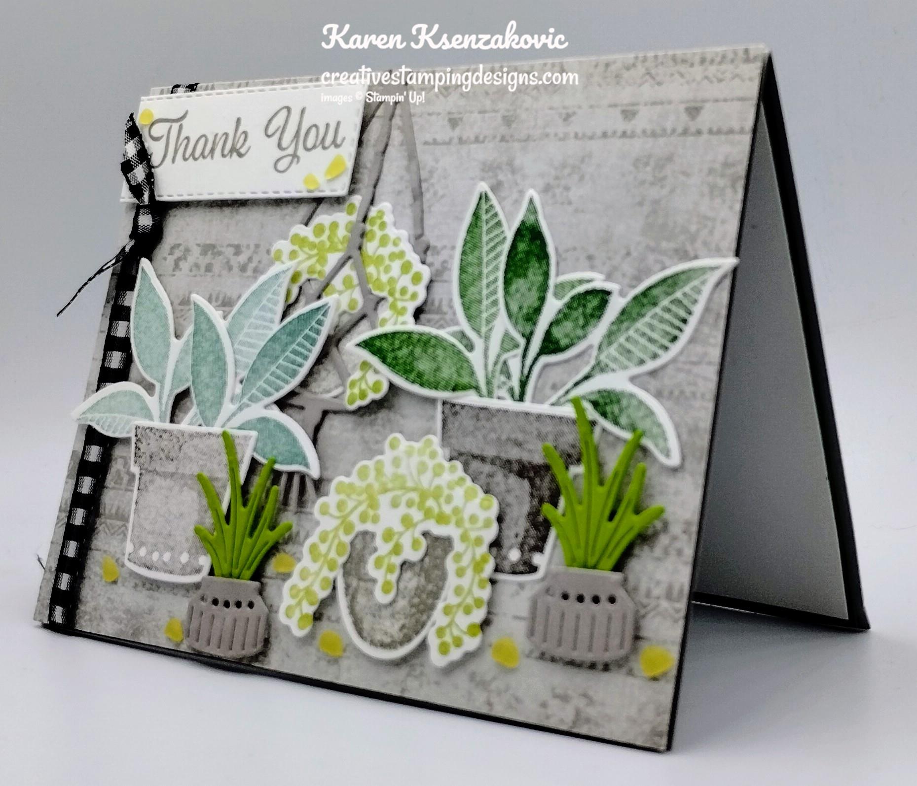 Stampin’ Up! Plentiful Plants for The Card Concepts | Creative Stamping ...