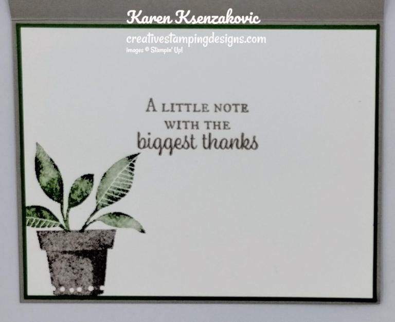 Stampin’ Up! Plentiful Plants for The Card Concepts | Creative Stamping ...