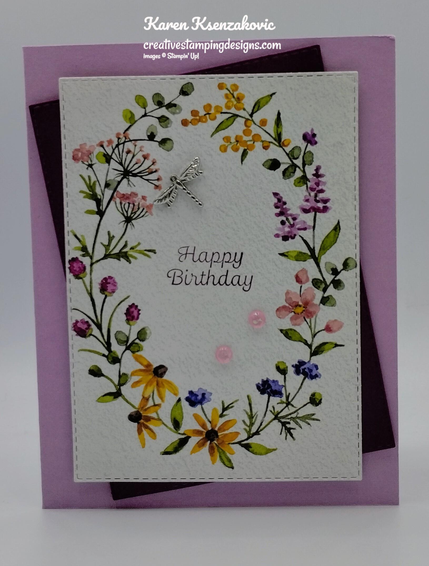 Dainty Flowers DSP | Creative Stamping Designs