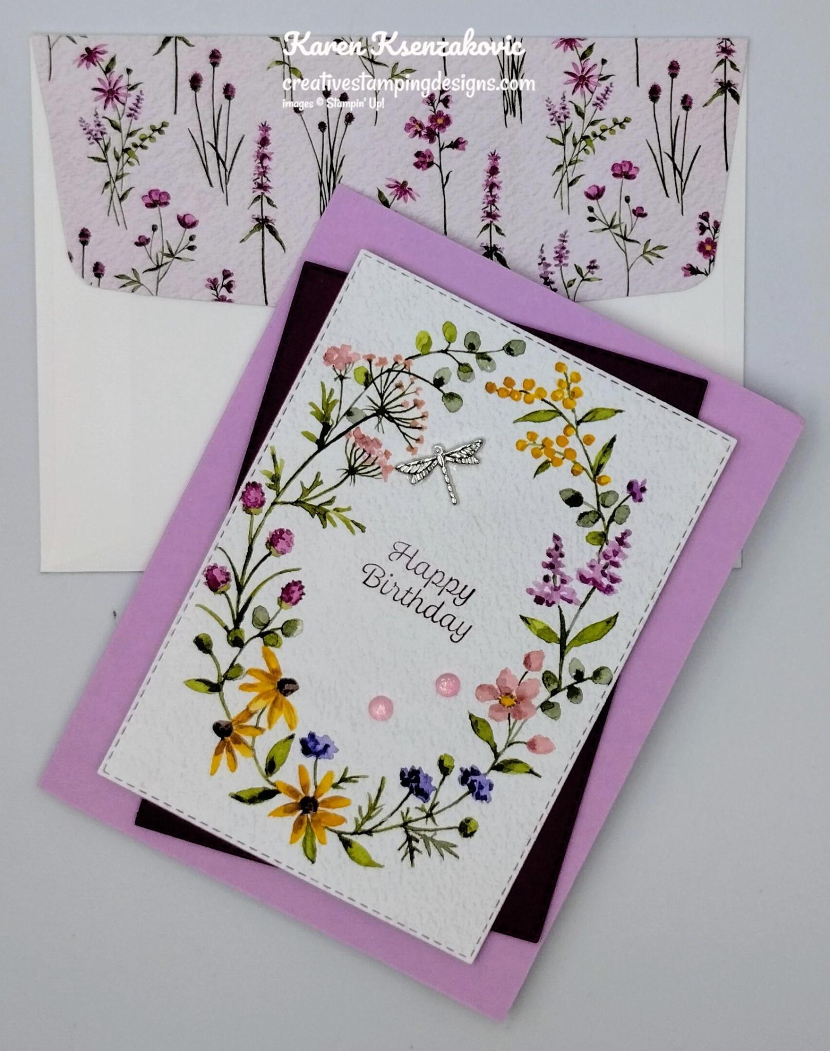 Dainty Flowers DSP | Creative Stamping Designs