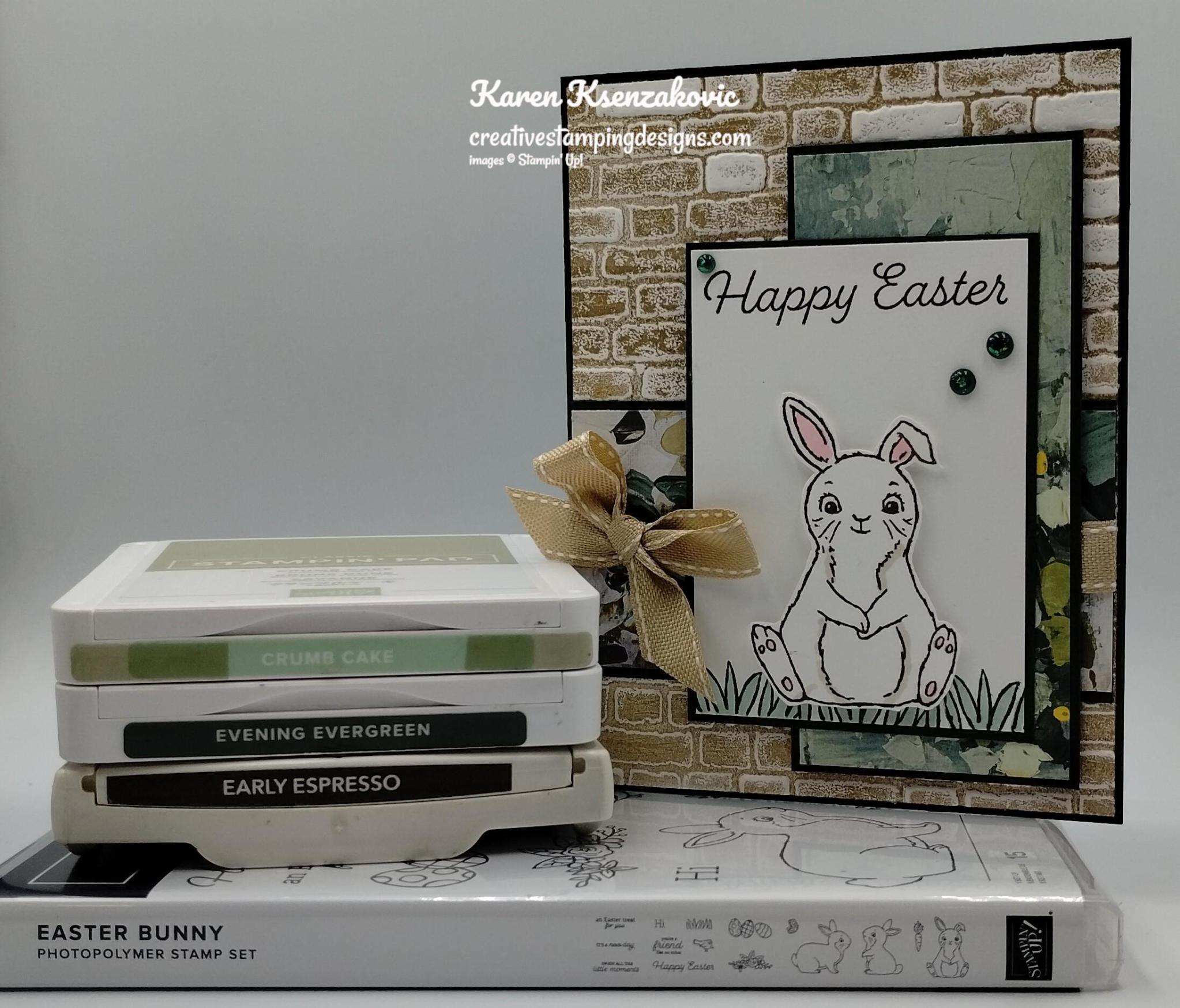 Stampin’ Up! Easter Bunny for The Card Concepts | Creative Stamping Designs