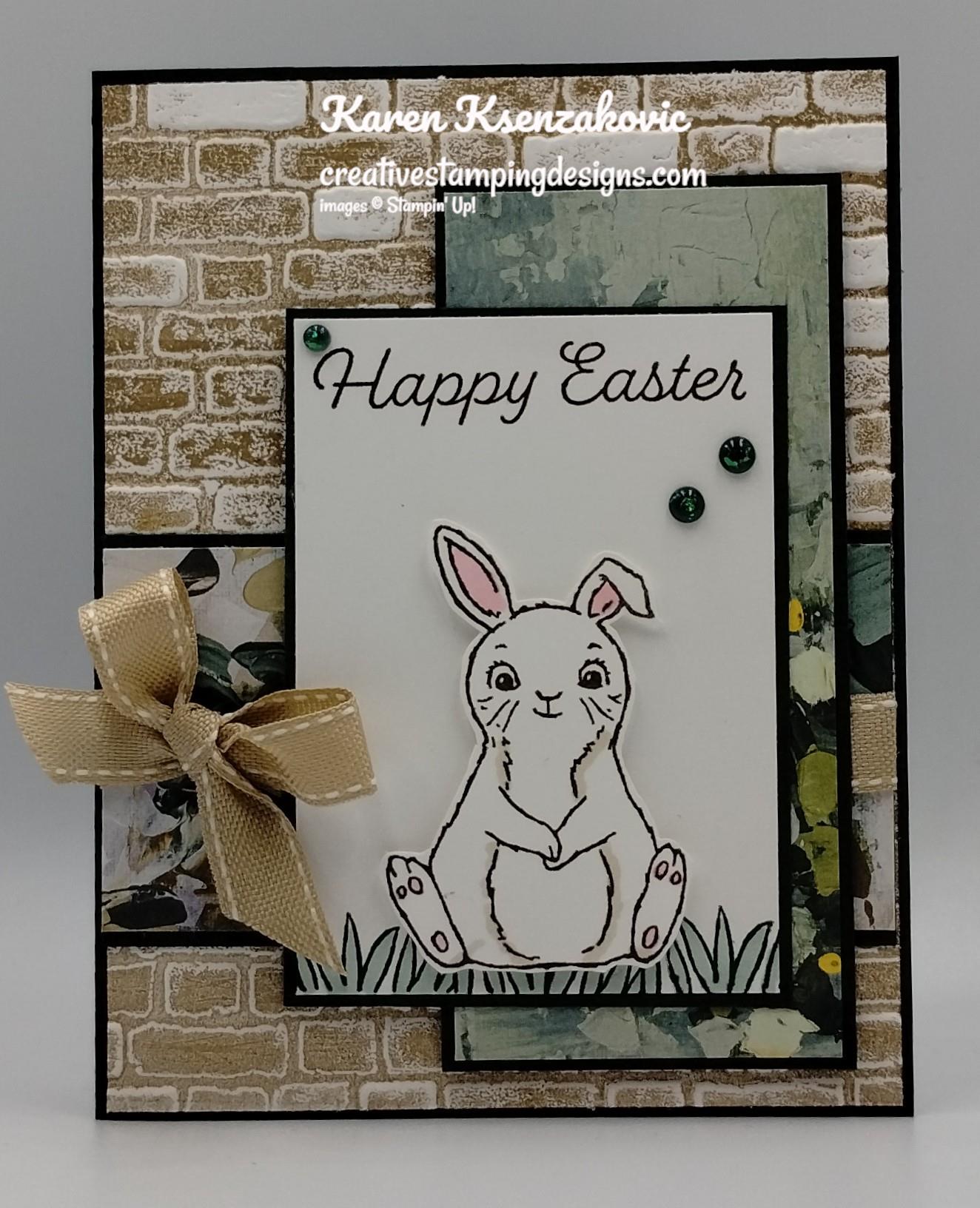 Stampin’ Up! Easter Bunny for The Card Concepts | Creative Stamping Designs