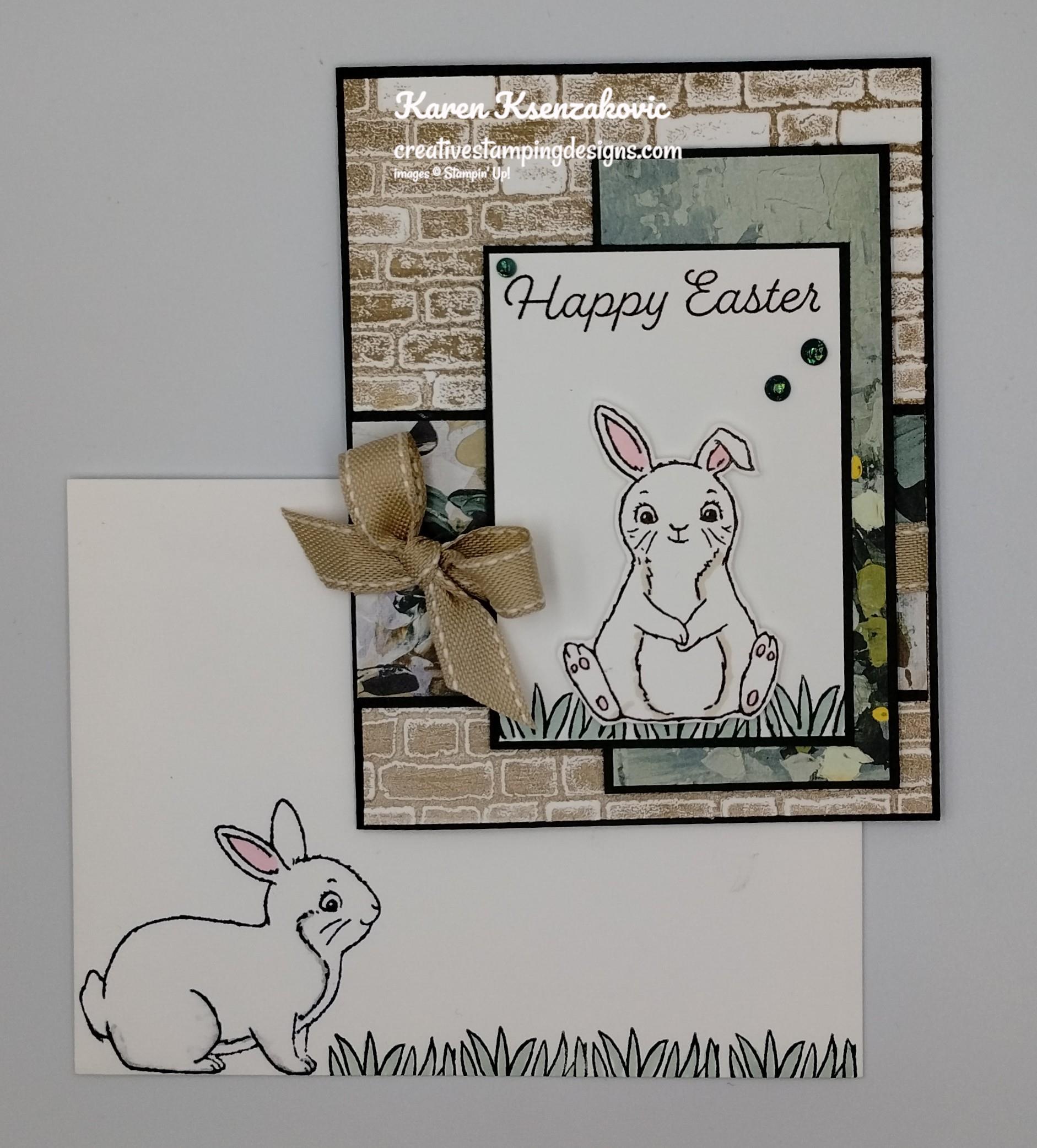 Stampin’ Up! Easter Bunny for The Card Concepts | Creative Stamping Designs