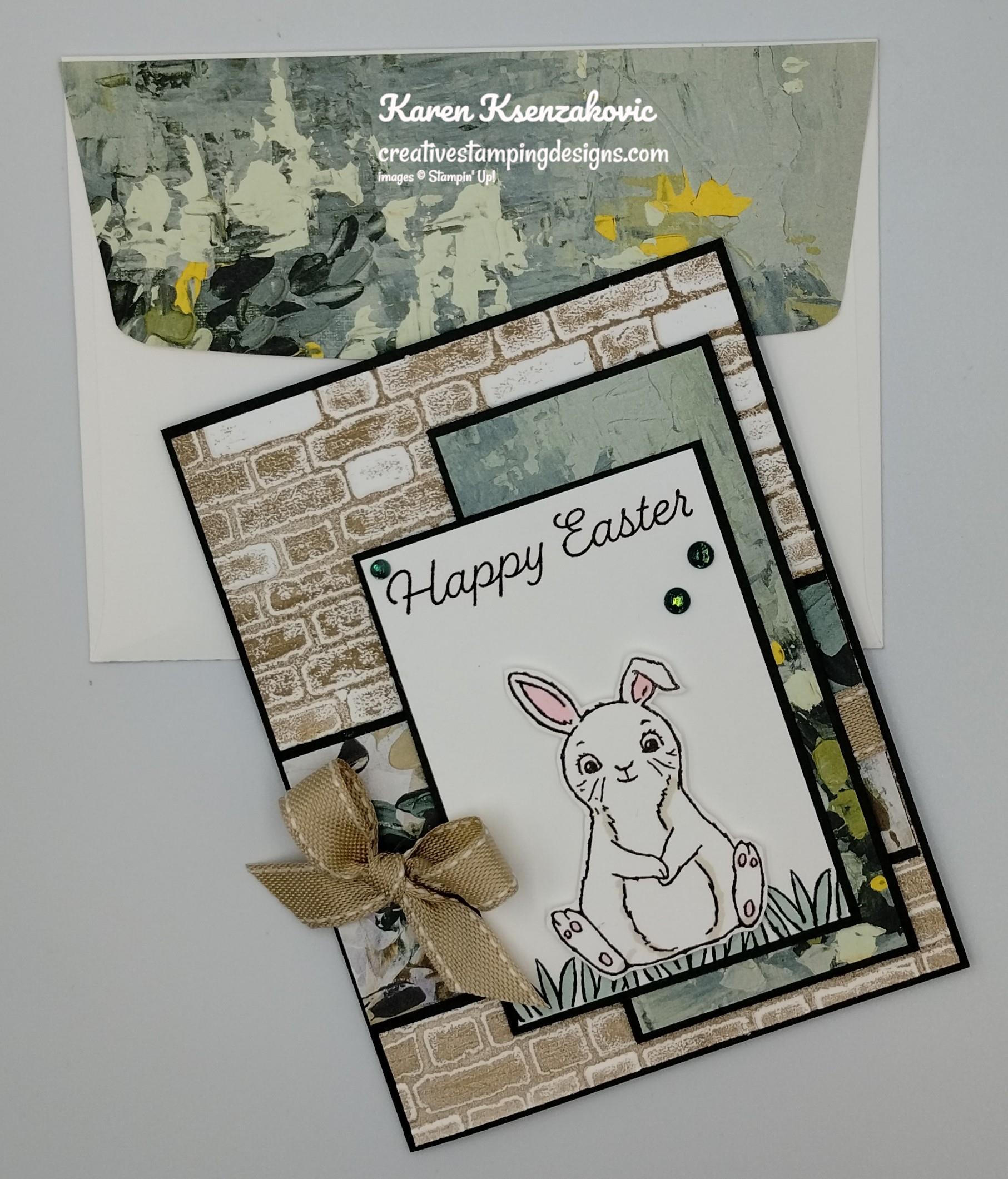 Stampin’ Up! Easter Bunny for The Card Concepts | Creative Stamping Designs