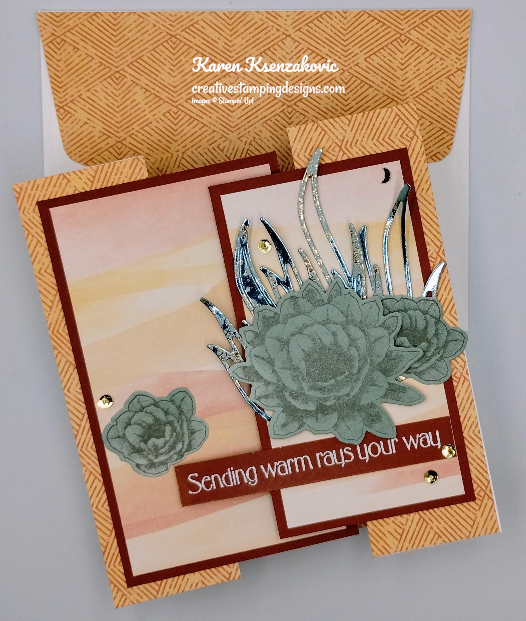 Stampin’Up!DesertDetailsFunFold7creativestampingdesigns.com | Creative ...