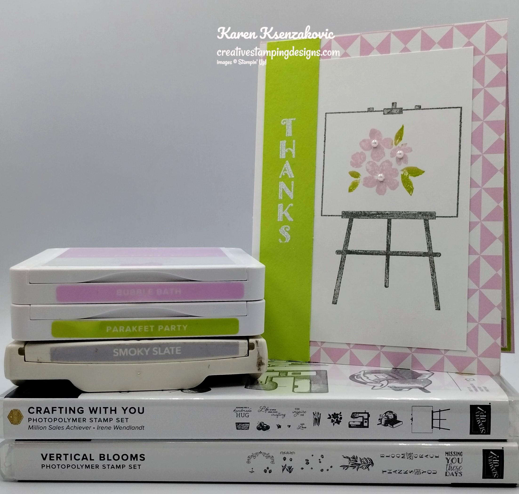 Stampin’Up!CraftingWithYouThanks1creativestampingdesigns.com | Creative ...