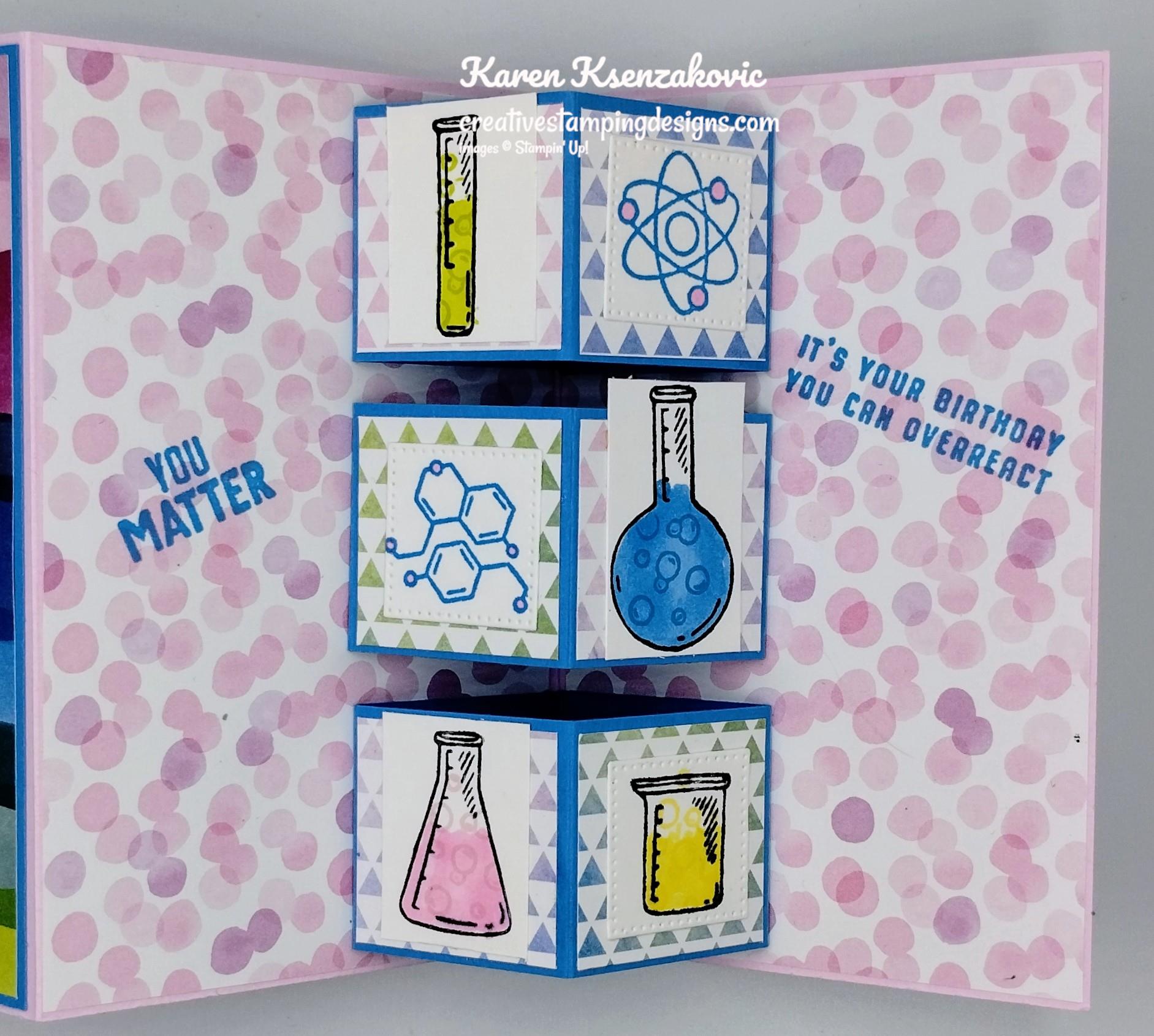 Stampin’ Up! It’s A Science Fun Fold | Creative Stamping Designs