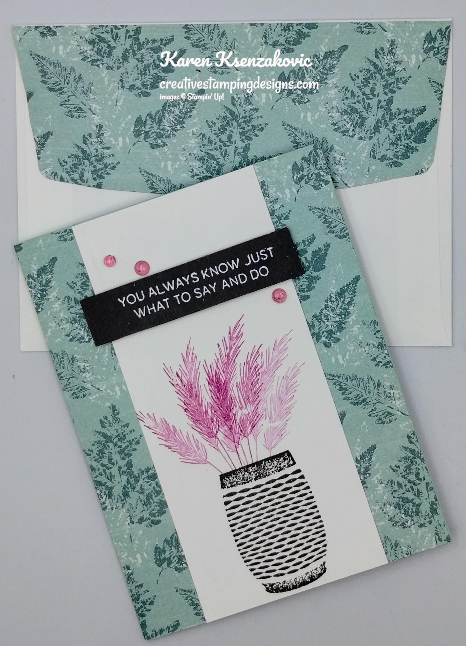 Stampin’ Up! Earthen Textures | Creative Stamping Designs