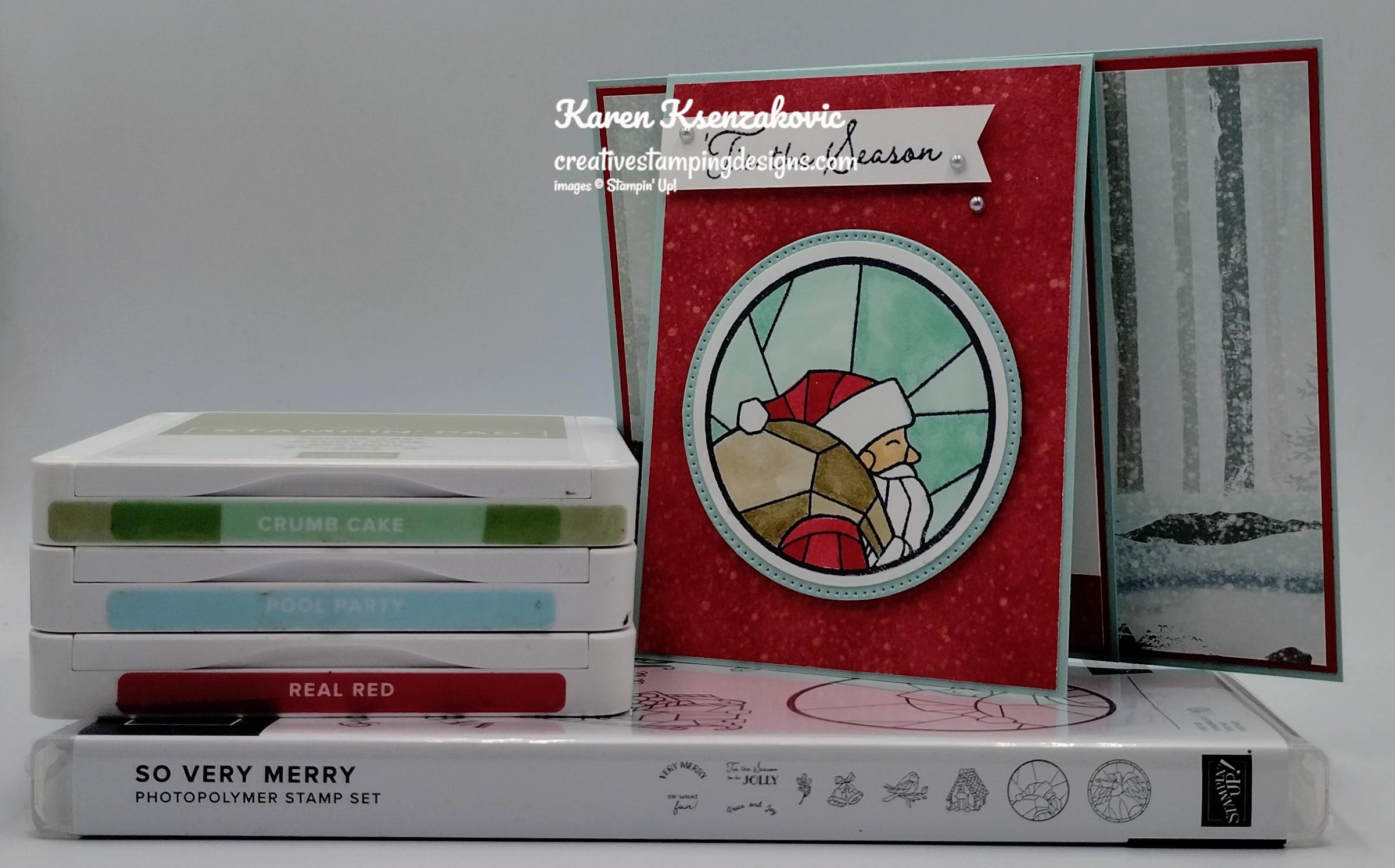Stampin’ Up! So Very Merry for Fun Fold Friday | Creative Stamping Designs
