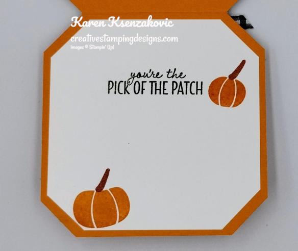 Stampin’ Up! Autumn Leaves Pumpkin Card | Creative Stamping Designs