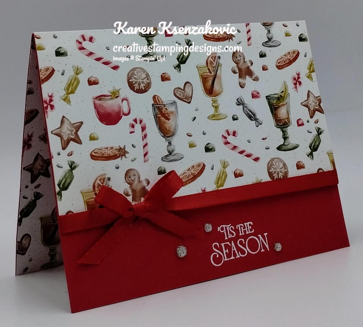 Stampin’ Up! Brightest Glow CAS | Creative Stamping Designs