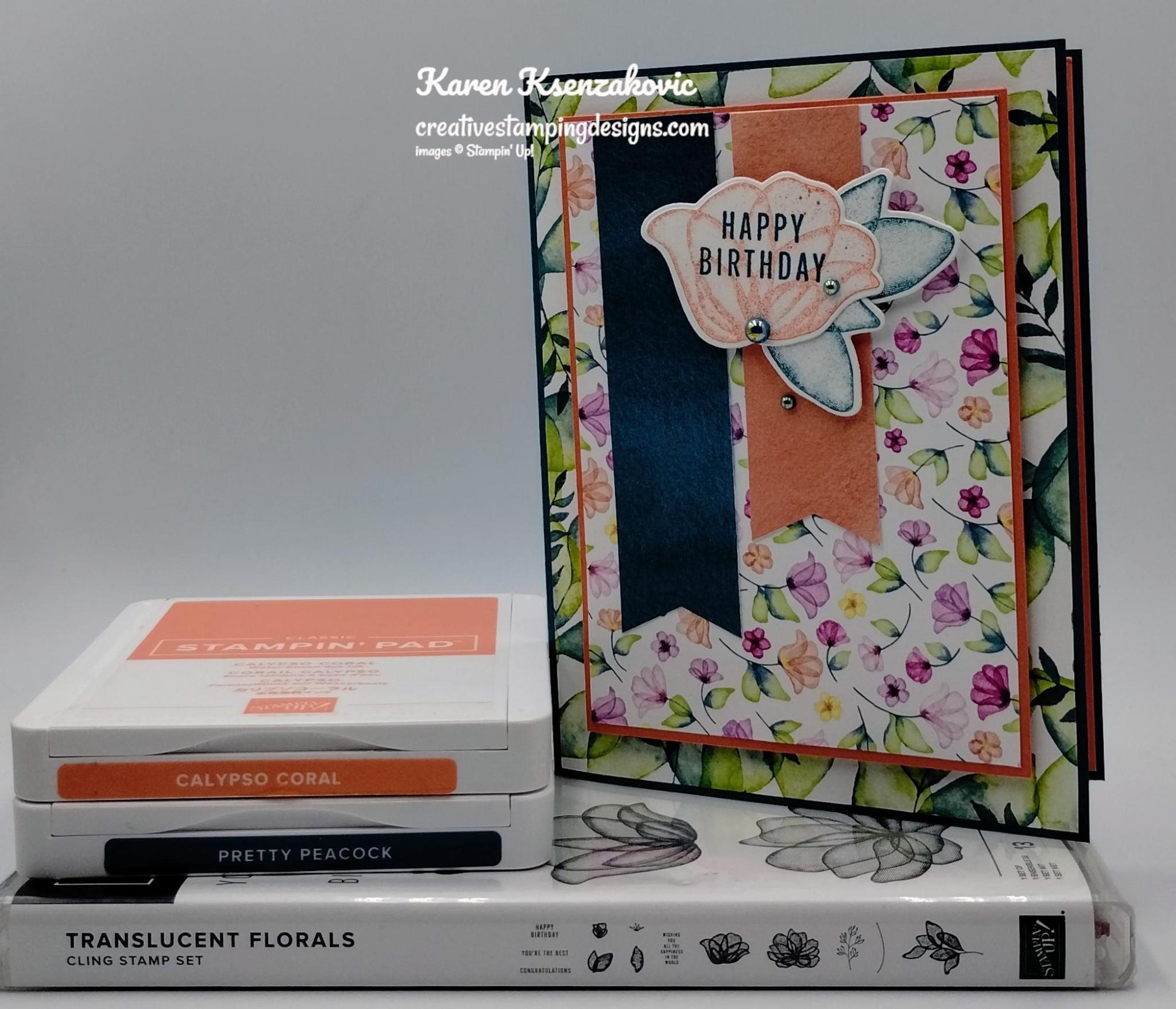 Stampin’ Up! Delightful Translucent Florals & Clearance Rack Refresh ...