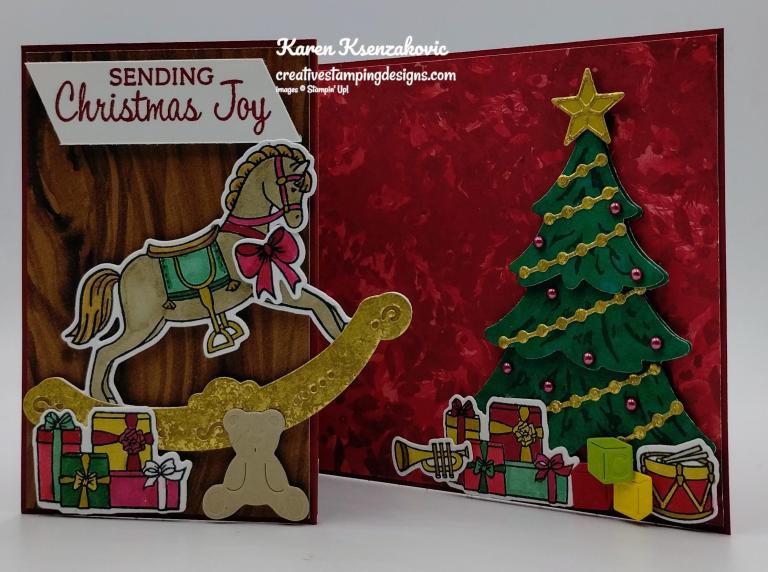 Stampin’ Up! Rocking Horse for Fun Fold Friday | Creative Stamping Designs