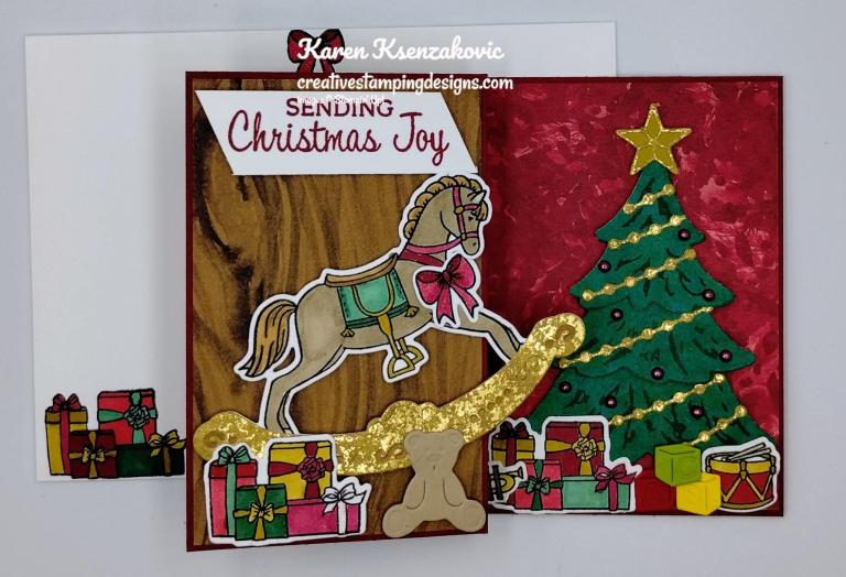Stampin’ Up! Rocking Horse for Fun Fold Friday | Creative Stamping Designs