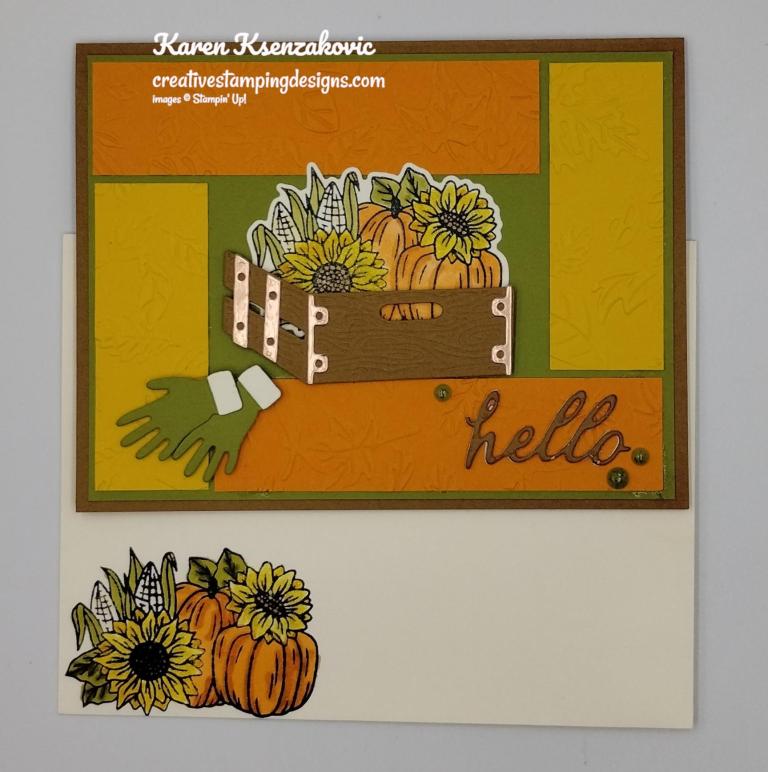 Stampin’ Up! Rustic Crate | Creative Stamping Designs